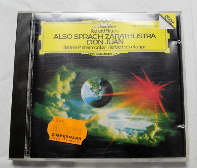 CD DEUTSCHE GRAMMOPHON Richard Strauss Berliner Philharmoniker Herbert Karajan EUR 1,99 ...